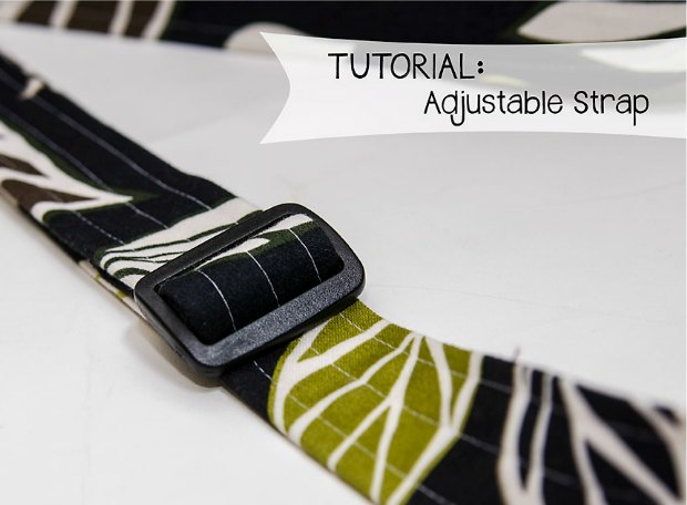 Adjustable strap tutorial - Sew Modern Bags