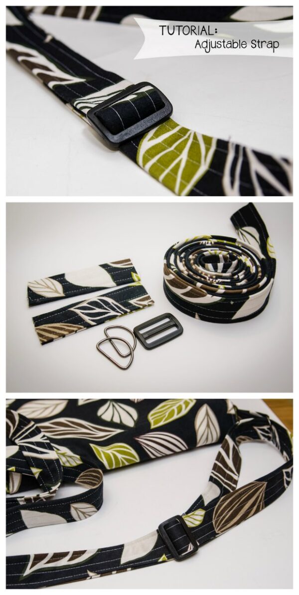 Adjustable strap tutorial - Sew Modern Bags