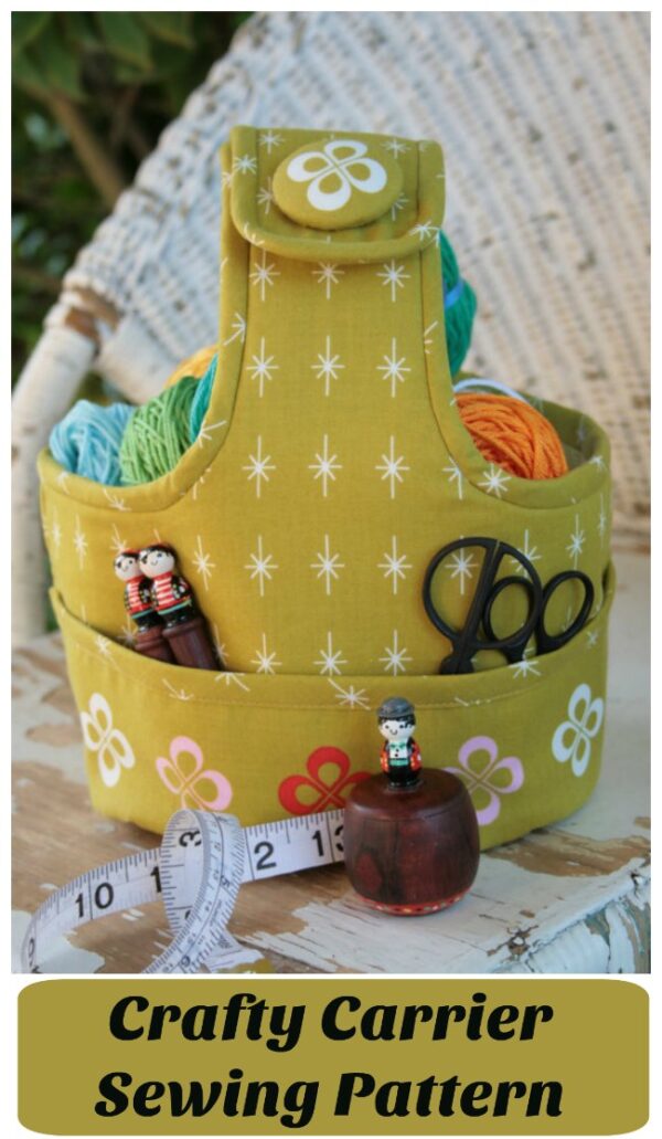 Crafty Carrier sewing pattern - Sew Modern Bags