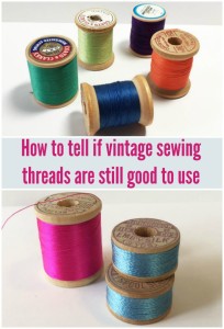 How to tell if old thread is still good to use - Sew Modern Bags