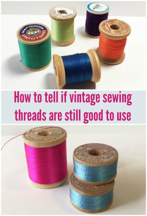 How to tell if old thread is still good to use - Sew Modern Bags