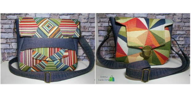 Amelie Shoulder Bag sewing pattern - Sew Modern Bags