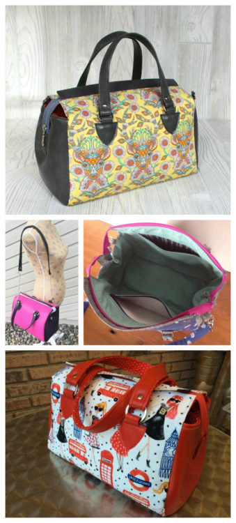 Louise Barrel bag Sewing Pattern - Sew Modern Bags