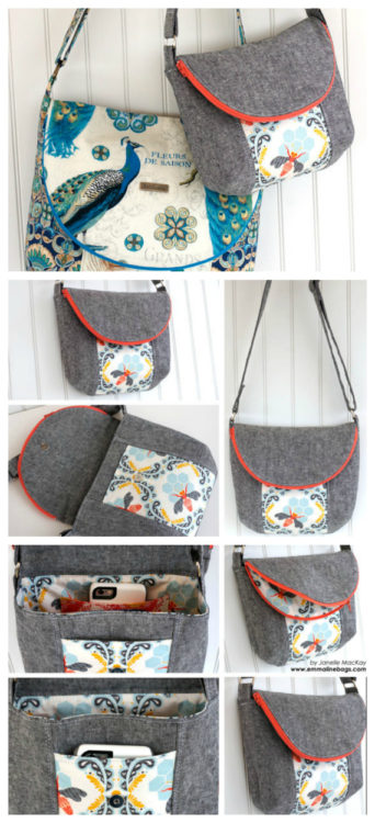 The Manhattan bag sewing pattern - Sew Modern Bags