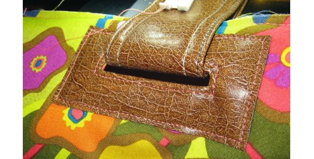 How to make pleather fronted strap slots instead of using grommets ...