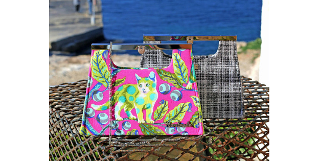 Paris Purse - the perfect statement or party bag! - Sew Modern Bags