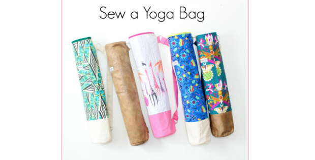 Yoga Bag sewing pattern - Sew Modern Bags