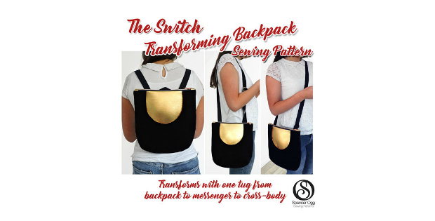 The Switch Transforming Backpack pattern - Sew Modern Bags