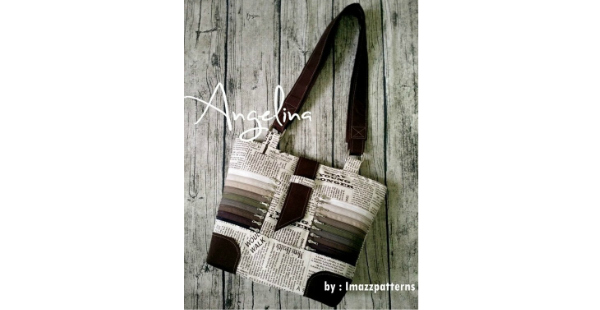 Angelina Tote Bag pattern - Sew Modern Bags