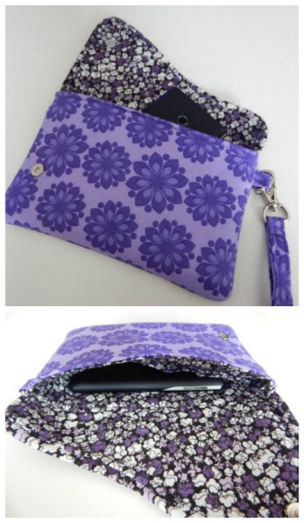 Little Cloud Wristlet pattern - Sew Modern Bags