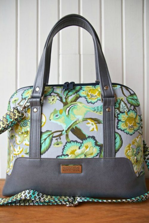 The Boronia Bowler Bag pattern - Sew Modern Bags