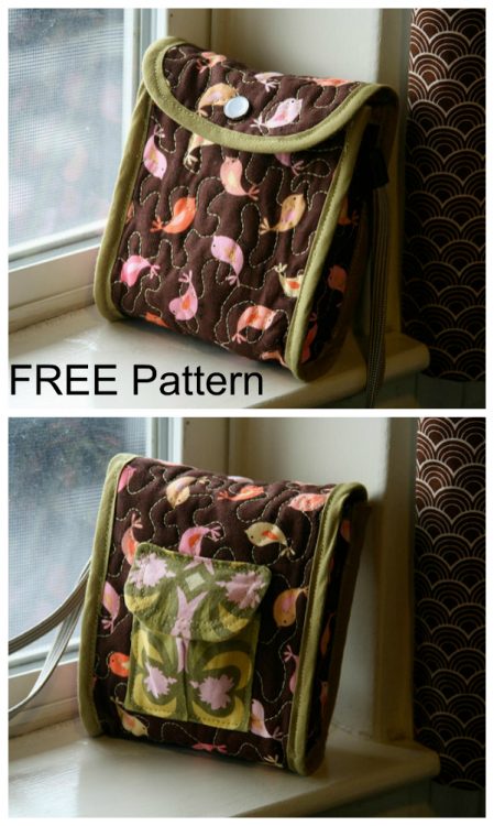 Cozy Camera Case FREE sewing pattern & tutorial - Sew Modern Bags