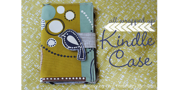 All Wrapped Up Kindle Case FREE sewing tutorial - Sew Modern Bags