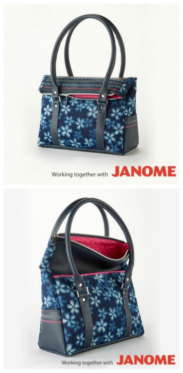 The Atelier Bag - barrel bag sewing pattern - Sew Modern Bags