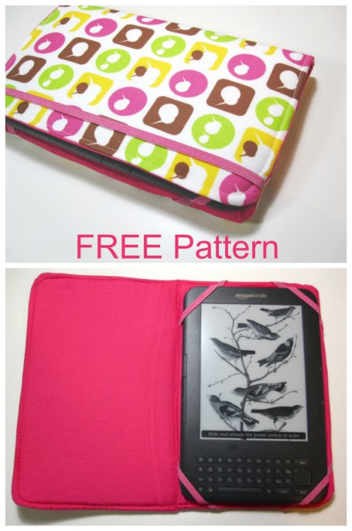 Kindle Case FREE sewing pattern - Sew Modern Bags