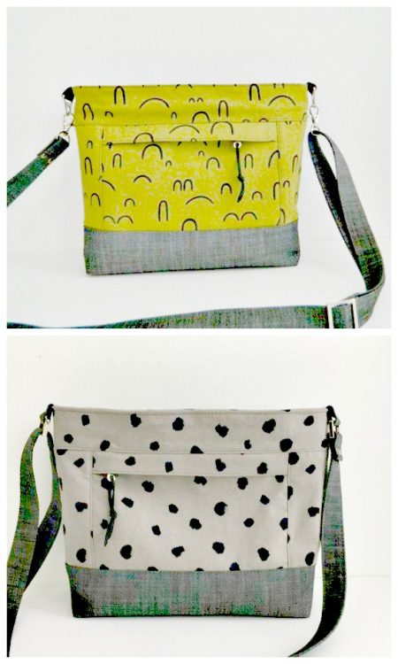 Luisa Crossbody Bag sewing pattern - Sew Modern Bags