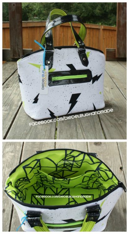 Lola Domed Handbag with great step by step sewing video - Sew Modern Bags