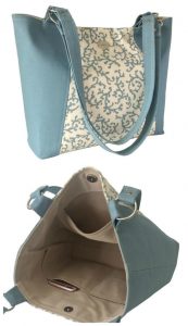 Uptown Tote Bag sewing pattern - Sew Modern Bags