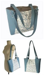 Uptown Tote Bag sewing pattern - Sew Modern Bags