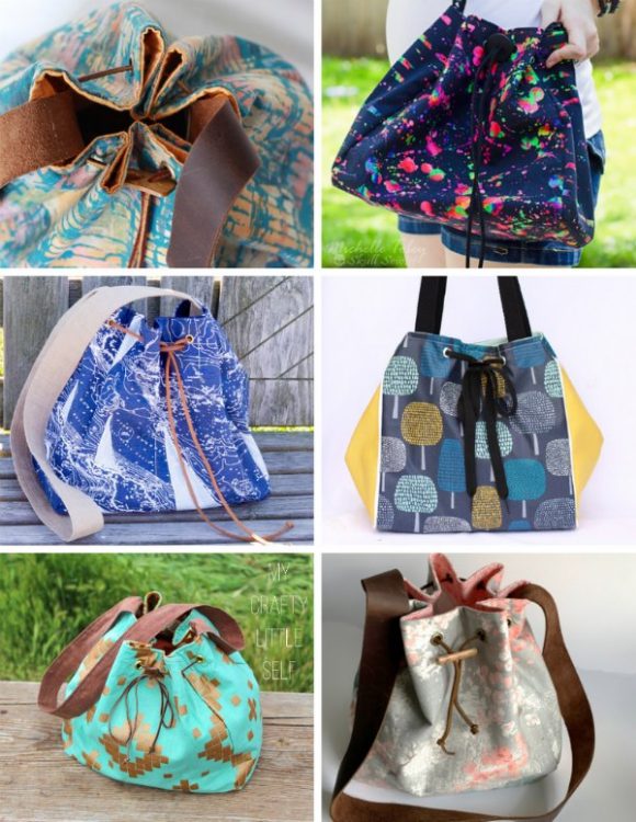 The Bucket Bag Sewing Pattern - Sew Modern Bags