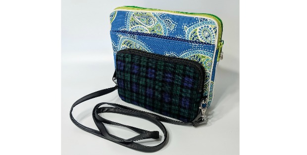 Elite Crossbody Wallet pattern - Sew Modern Bags