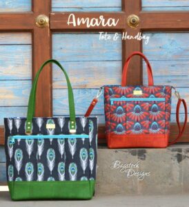 Amara Tote & Handbag sewing pattern - Sew Modern Bags