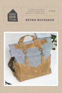 Retro Rucksack (Backpack) sewing pattern - Sew Modern Bags
