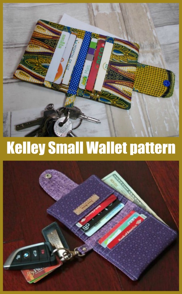 Kelley Small Card Wallet sewing pattern - perfect for women and men ...