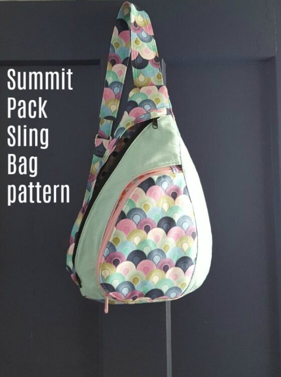 Summit Pack Sling Bag pattern - Sew Modern Bags