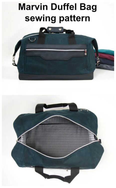 Marvin Duffel Bag pattern - Sew Modern Bags