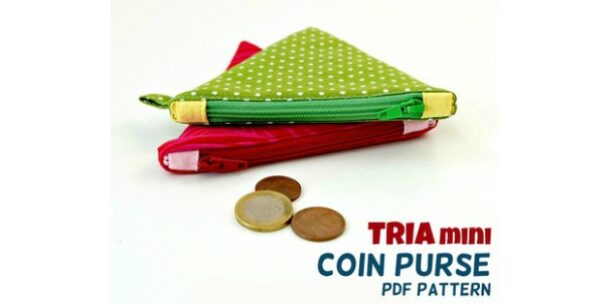 Tria Coin Purse pattern - Sew Modern Bags