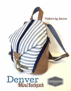 Denver Backpack pattern - Sew Modern Bags