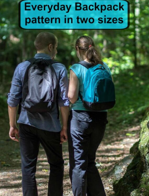 Backpack pattern in 2 sizes - Sew Modern Bags