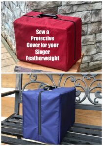 Protective Cover For Your Singer Featherweight pattern - Sew Modern Bags
