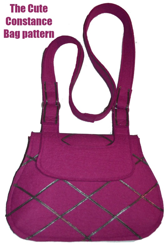 The Cute Constance Bag pattern - Sew Modern Bags