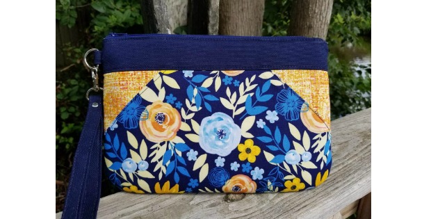 Beachcomber Clutch Bag sewing pattern - Sew Modern Bags