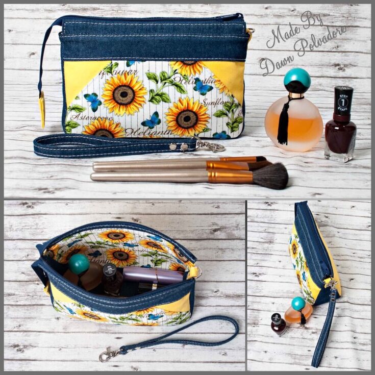 Beachcomber Pouch (2 styles) sewing pattern - Sew Modern Bags