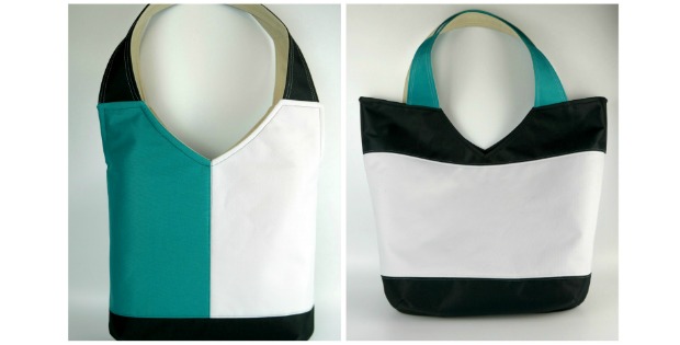 New Tote On The Block pattern - Sew Modern Bags