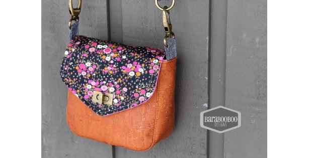 Tonia Mini Moto Bag sewing pattern - Sew Modern Bags