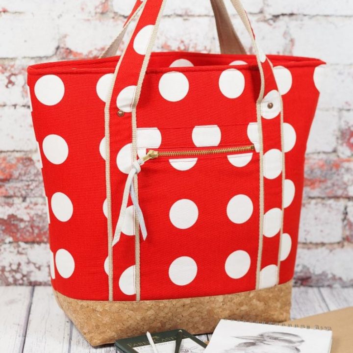 Uptown Tote Bag sewing pattern - Sew Modern Bags