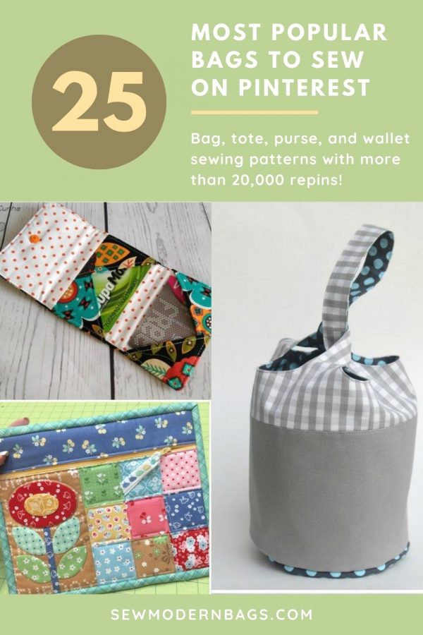 Our most popular bag sewing pattern Pins on Pinterest - Sew Modern Bags