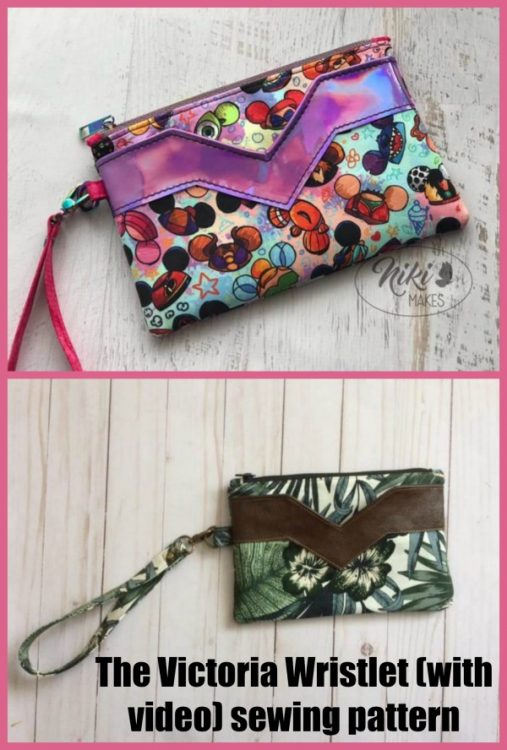 The Victoria Wristlet (with video) sewing pattern - Sew Modern Bags
