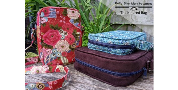 Kindred Bag (3 sizes and video) sewing pattern - Sew Modern Bags