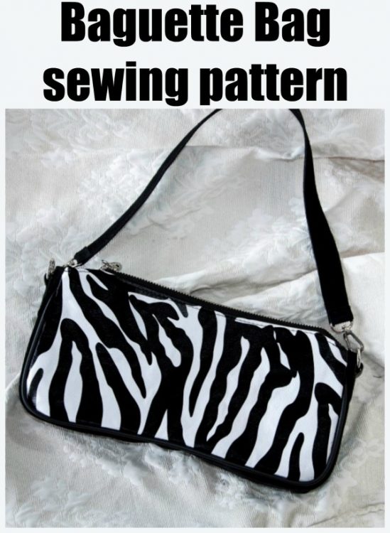 Baguette Bag sewing pattern - Sew Modern Bags