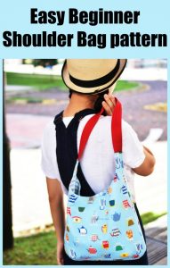 Easy Beginner Shoulder Bag pattern - Sew Modern Bags