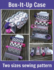Box-It-Up Case (2 sizes) sewing pattern - Sew Modern Bags