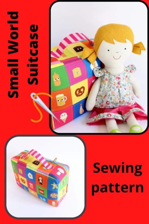 Small World Suitcase sewing pattern - Sew Modern Bags
