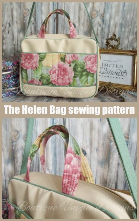 The Helen Bag sewing pattern - Sew Modern Bags
