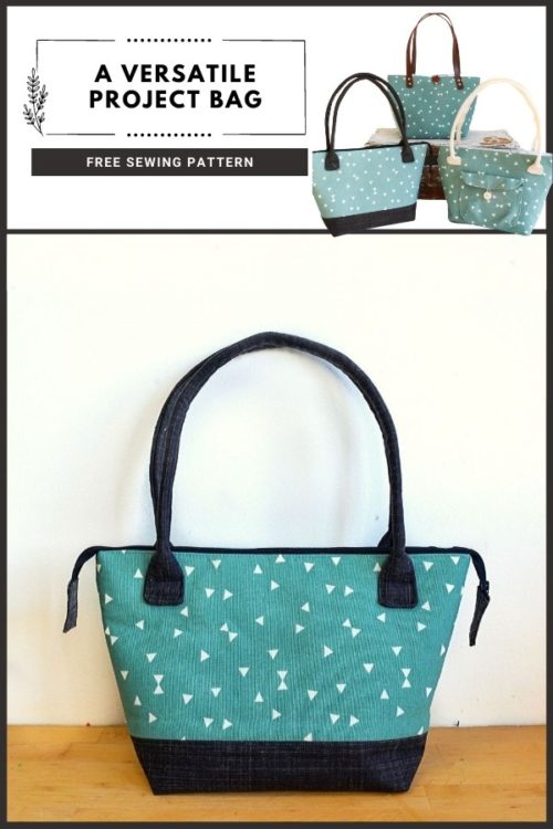 A Versatile Project Bag FREE sewing pattern - Sew Modern Bags