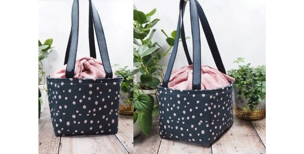 Oregon Drawstring Lunch Bag sewing pattern - Sew Modern Bags